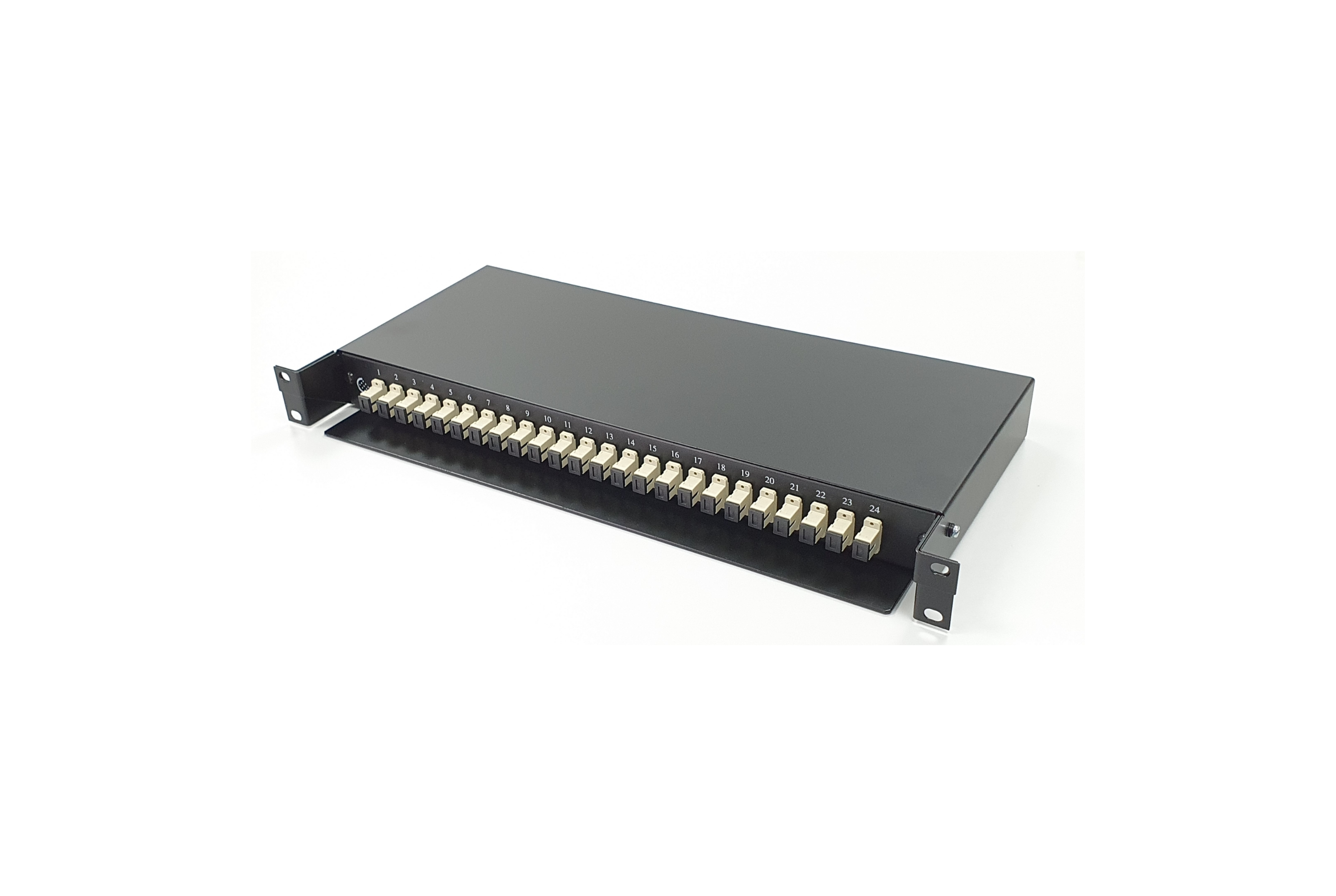 Patch Panel MM SC (24 fo), 19" 1U, RAL 9005 - MICFO